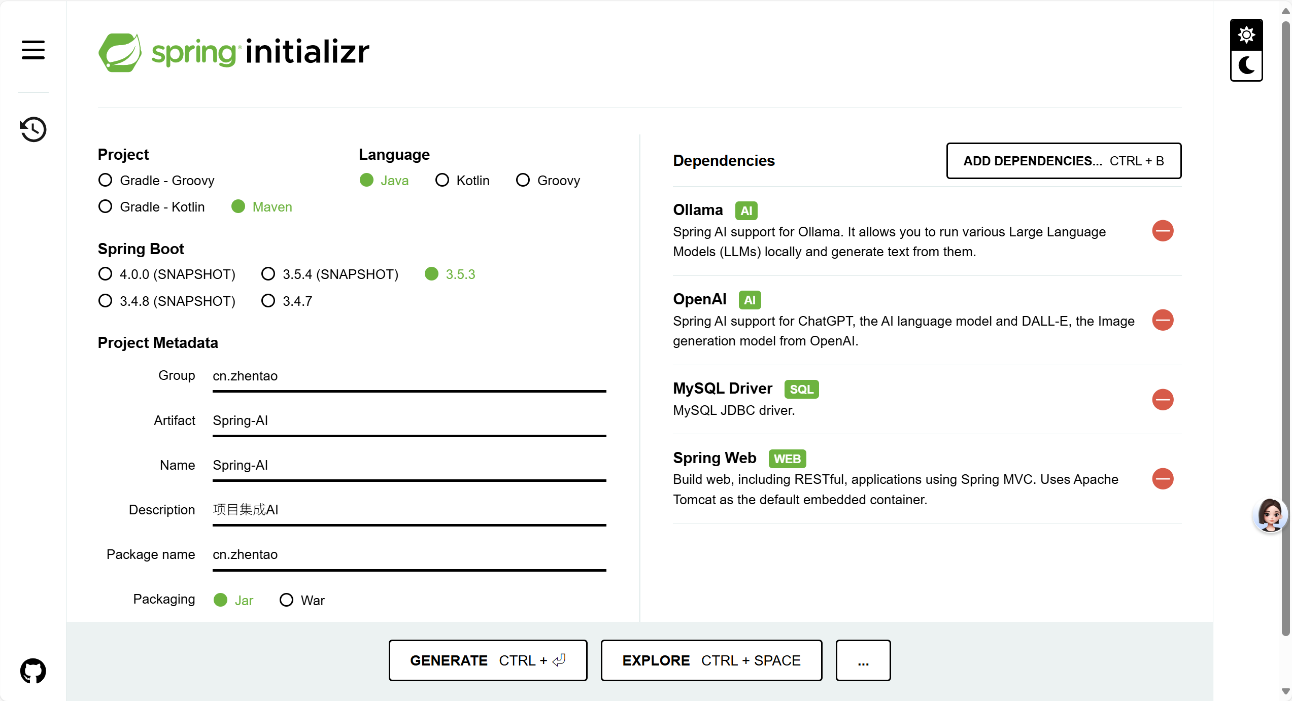Spring AI + Ollama 深度探索：AI 工程应用的进阶指南_spring ai ollama-CSDN博客