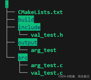 使用cmake完成多文件（包括.h文件）的编译_cmake编译多个可执行文件-CSDN博客