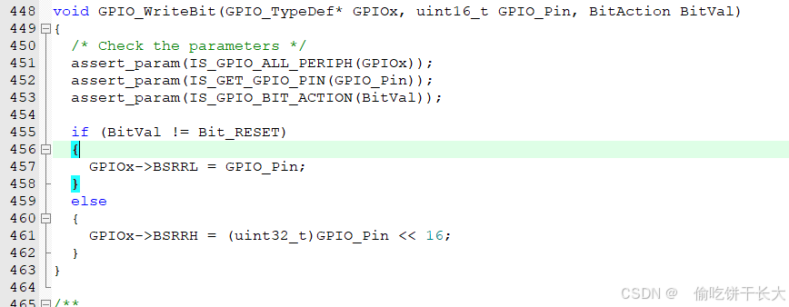 ..\driver\fwlib\src\stm32f4xx_gpio.c(411): error: #136: struct “＜unnamed＞“ has no field “BSRR“ 报 ...