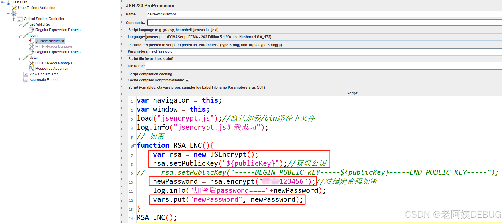 Jmeter资深玩法3：引用jsencrypt.js文件实现RSA加密_new jsencrypt()-CSDN博客