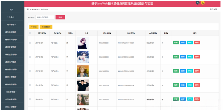 java/jsp/ssm基于JavaWeb技术的健身房管理系统的设计与实现【2024年毕设】-CSDN博客