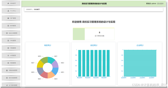 计算机毕业设计springboot高校实习管理系统的设计与实现 高校实践教学综合管理系统 高校学生实习信息化管理平台 Csdn博客