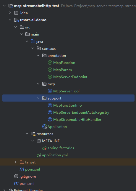 基于LangChain构造Agent接入由Java搭建的 MCP Server（Streamable HTTP）。_mcp java sdk 0.12.1 创建 streamable mcp ...