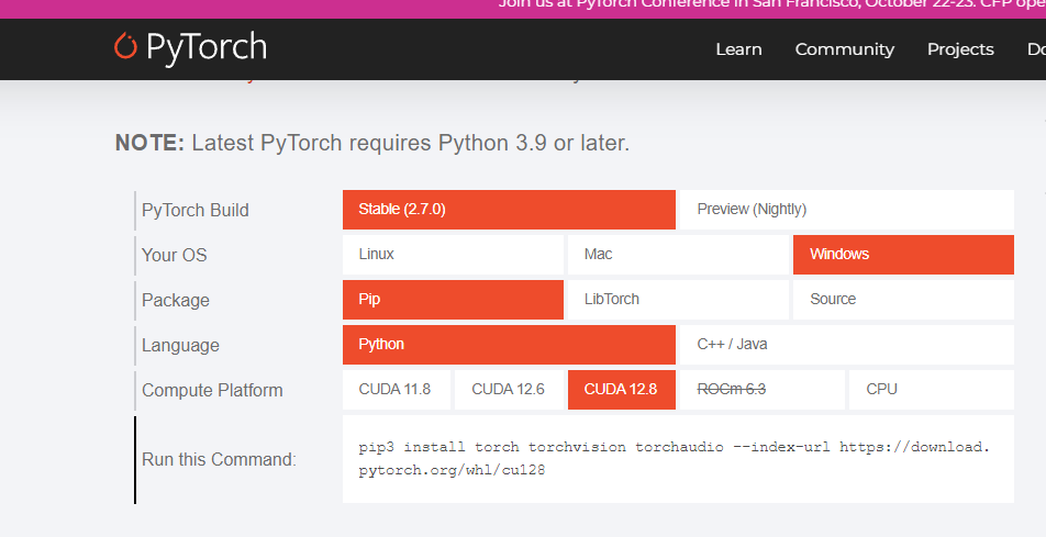 2025最新CUDA12.9+cudnn+PyTorch安装配置_cuda12.9对应的pytorch-CSDN博客