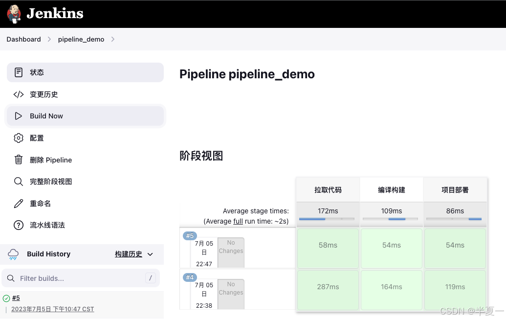 Pipeline语法入门_pipeline 语法 模板-CSDN博客
