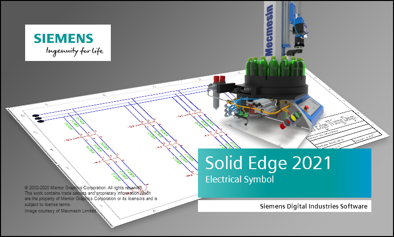 solid edge electrical 电气模块工作流演示（从建符号库到接线到最后引出长度引脚报告的过程）_尺寸前缀符号solid ...