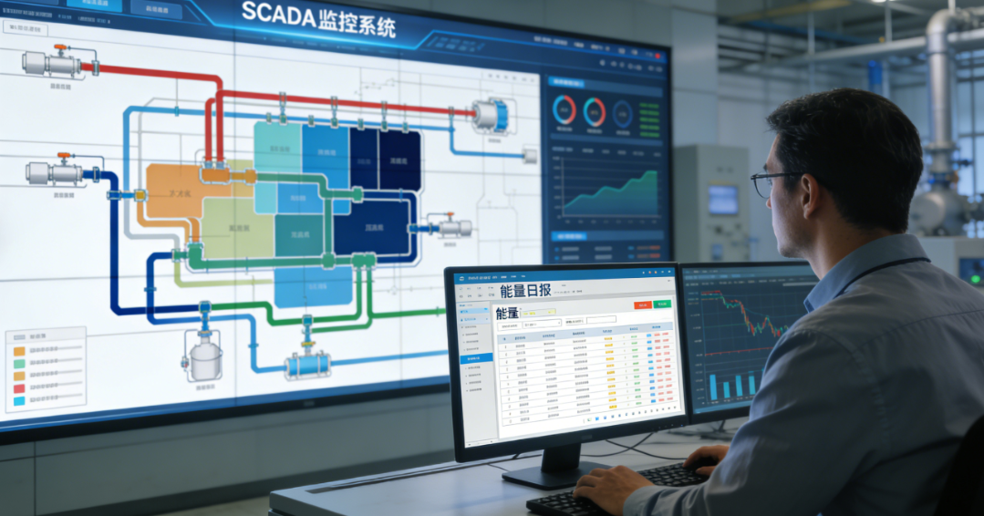 HMI、PLC与SCADA：解码工业自动化“铁三角”的协同逻辑-CSDN博客