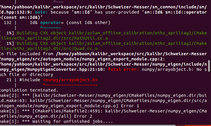 kalibr编译问题之Numpy-eigen_kalibr numpy-CSDN博客