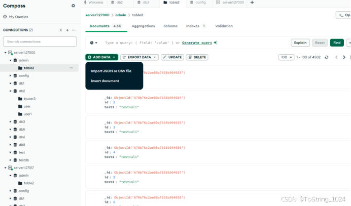 全网最详细mongodb数据备份恢复迁移，mongodbcompass官方标配版mongodb Compass 备份 Csdn博客