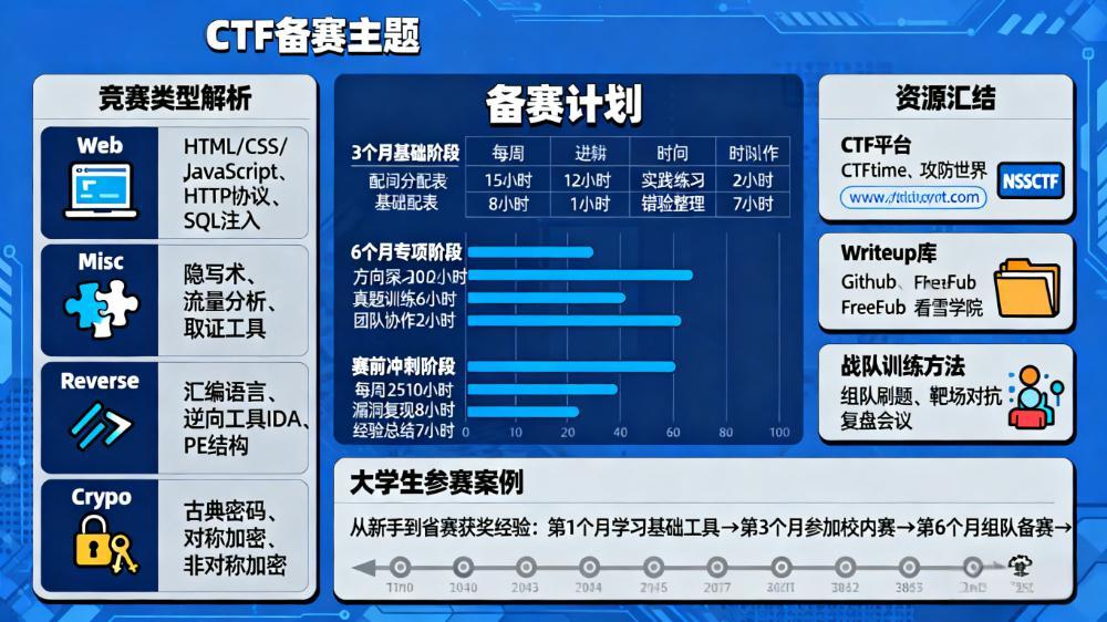 大学生如何参与网络安全竞赛？备赛指南_常见的安全竞赛形式有哪些(多选):cteip-CSDN博客