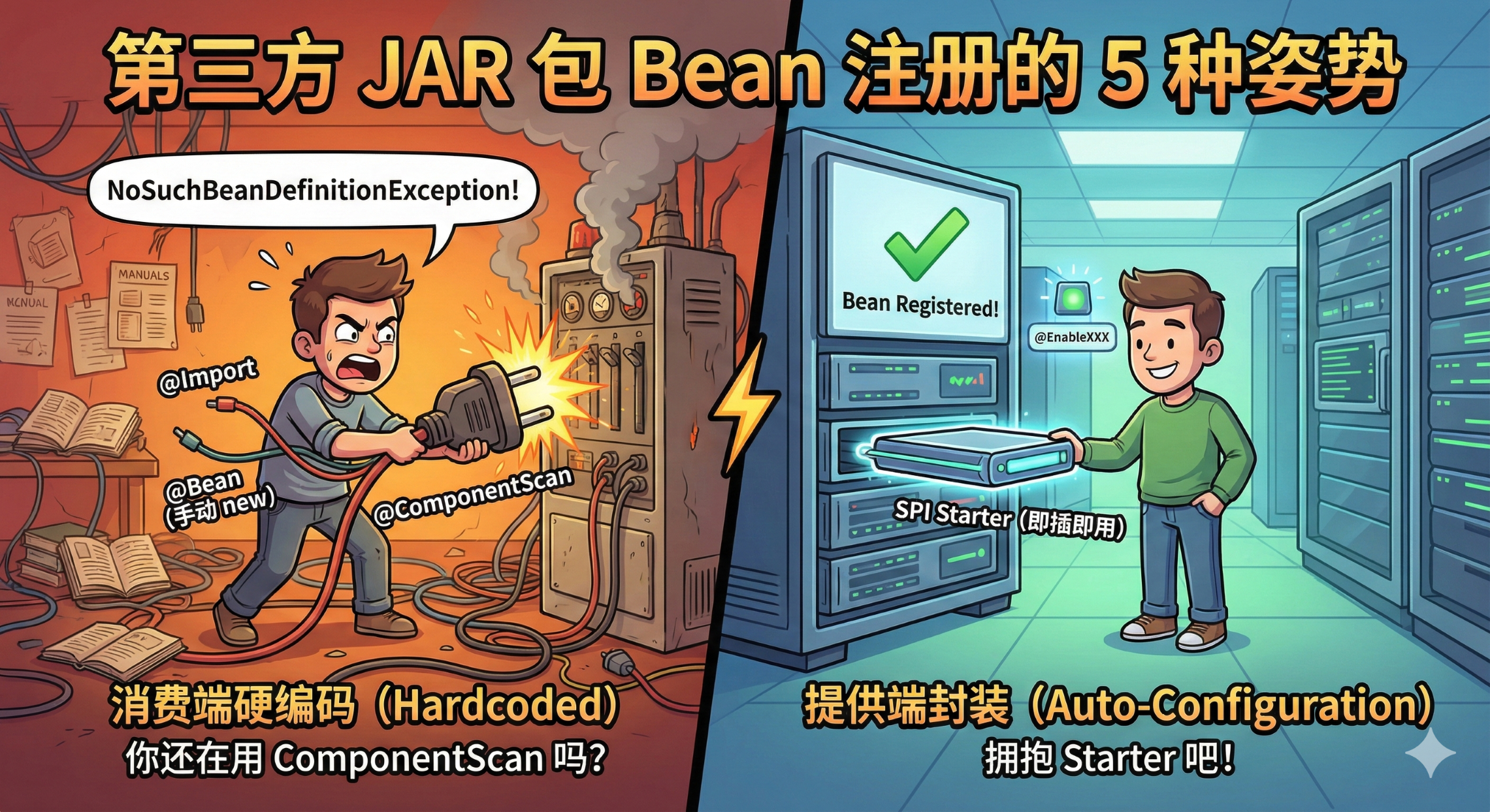 Spring:第三方 JAR 包 Bean 注册的 5 种姿势，你还在用 ComponentScan 吗？-CSDN博客