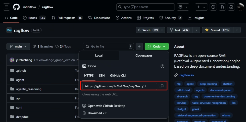 RAGFlow 本地部署及 Dify 调用，让你的本地大模型更有深度（保证好使）_ragflow dify-CSDN博客