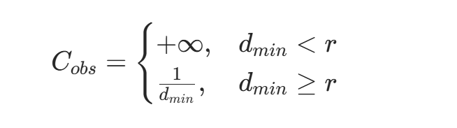 GitHub - HaoTom1/DWA-: 这段代码主要实现了机器人在存在障碍物的环境中，通过动态窗口法规划路径并向目标点移动的功能。代码涵盖了参数设置、障碍物定义、评价函数构建、运动轨迹 ...
