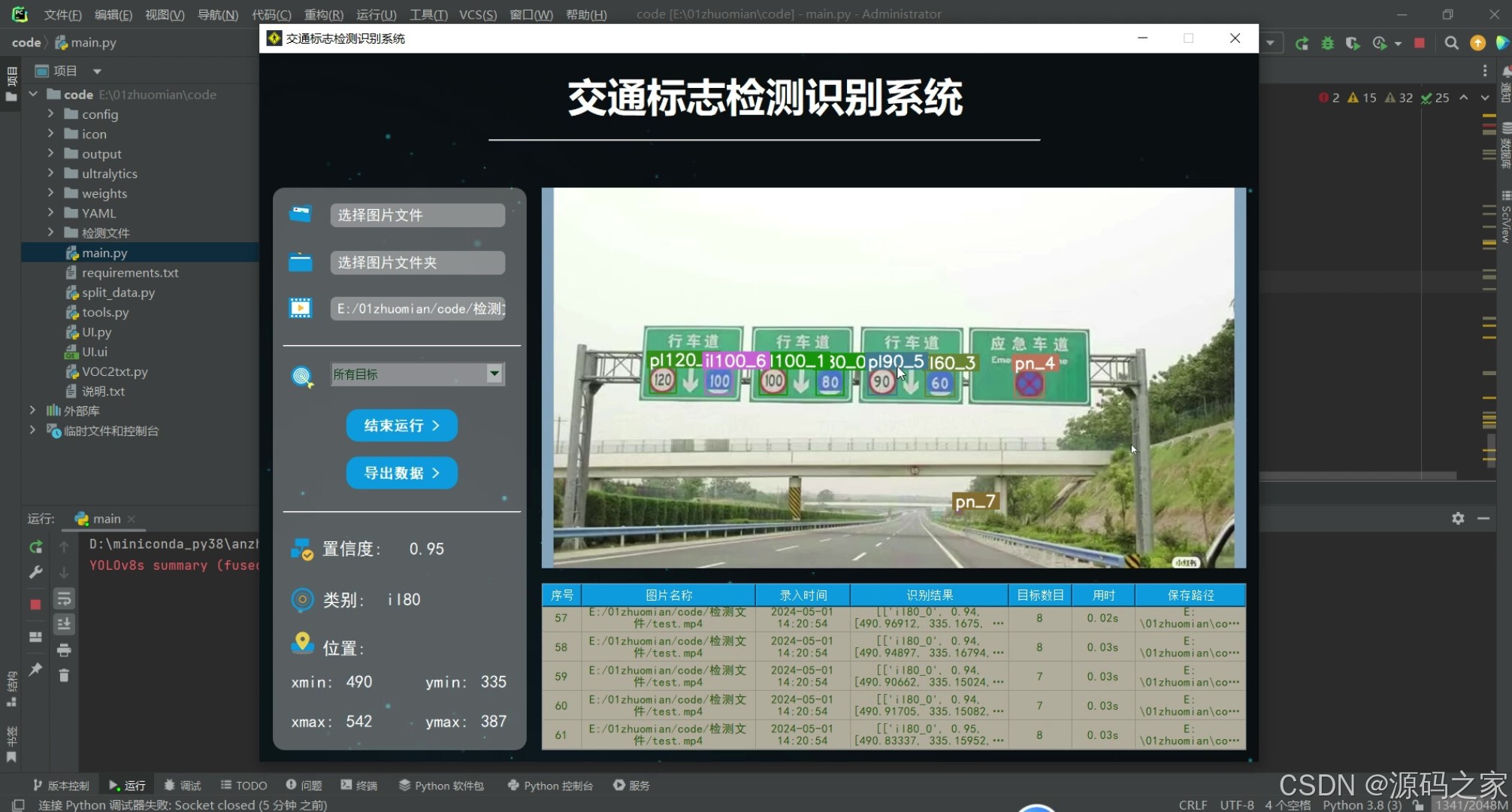 Python 交通标志检测识别系统：深度学习 YOLOv8 算法 + PyQt5 界面 + OpenCV 大数据实战（毕设版・建议收藏） -CSDN博客