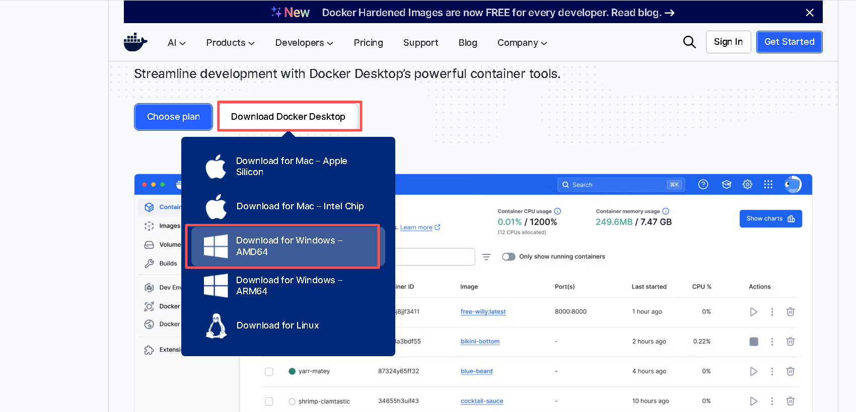 Docker Desktop For Windows 完整安装教程-CSDN博客