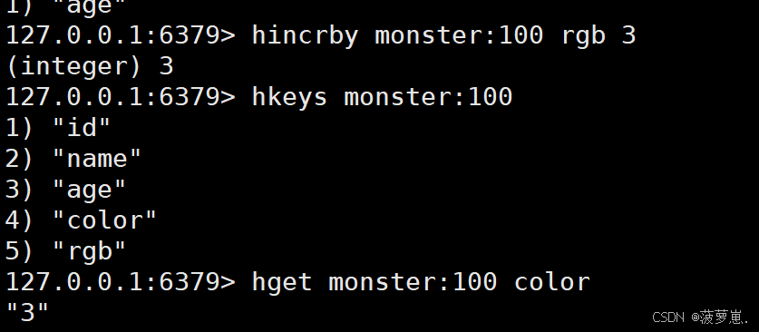 redis常用指令-set、hash、Zset_redis hash set-CSDN博客