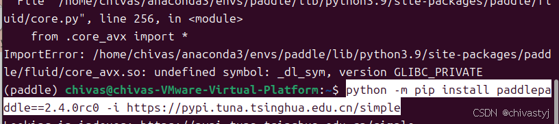 在虚拟机上安装paddle ocr的全过程_虚拟机下载paddle环境-CSDN博客