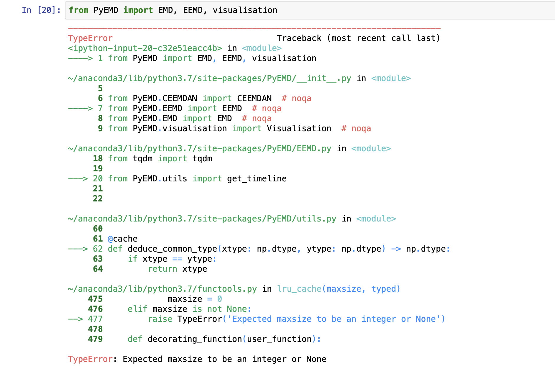 Jupyter notebook使用from PyEMD import CEEMDAN调用报错-CSDN博客