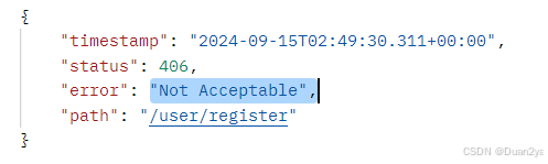 Postman报406(“Not Acceptable“)_postman 406-CSDN博客