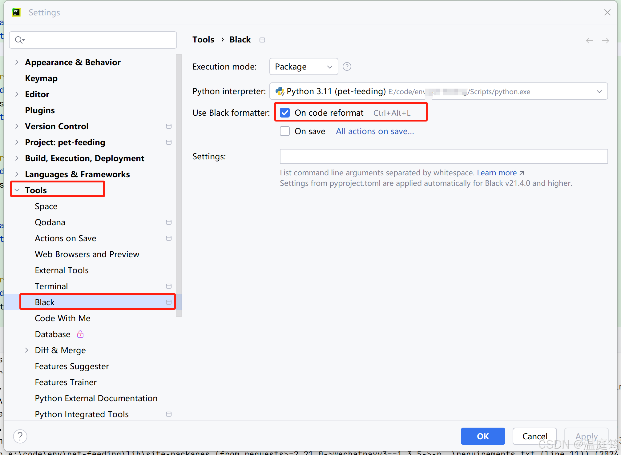 最新pycharm配置black_pycharm black-CSDN博客