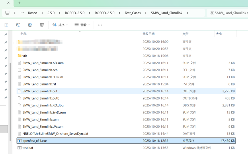 ROSCO-OpenFAST联合仿真与数据可视化_openfast控制器接口文档-CSDN博客