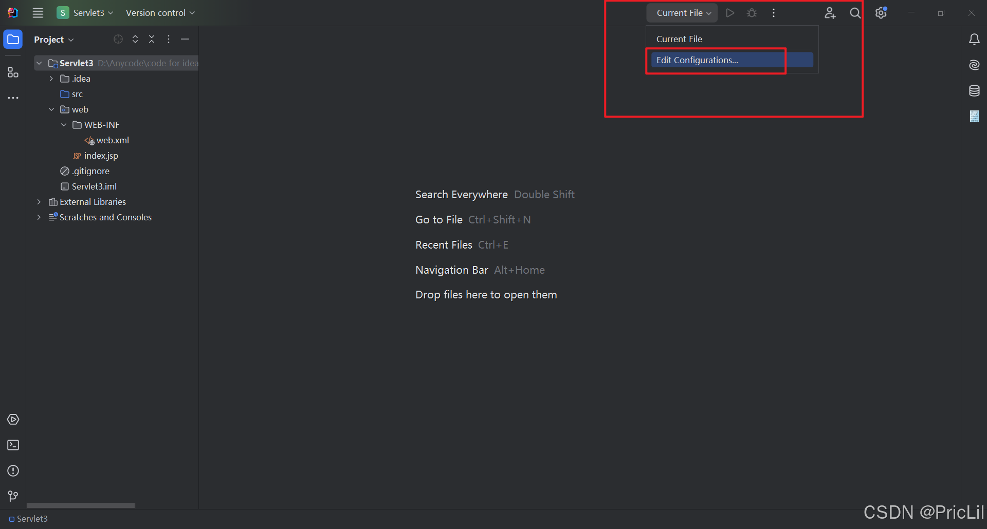 Servlet如何创建JavaWeb项目(适用于idea2023及以上版本)+Tomcat服务器配置_idea2023 servlet-CSDN博客