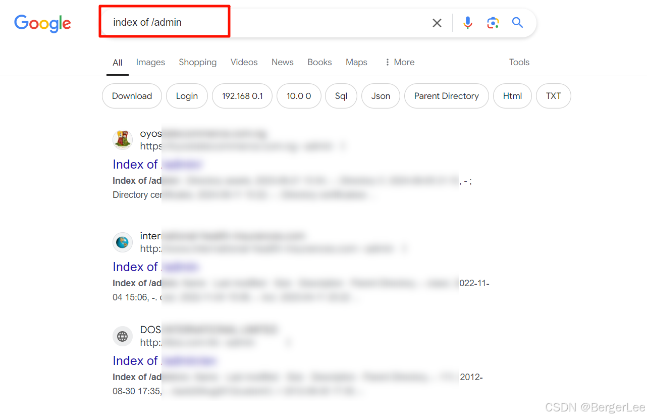Google Hacking语法整理-CSDN博客