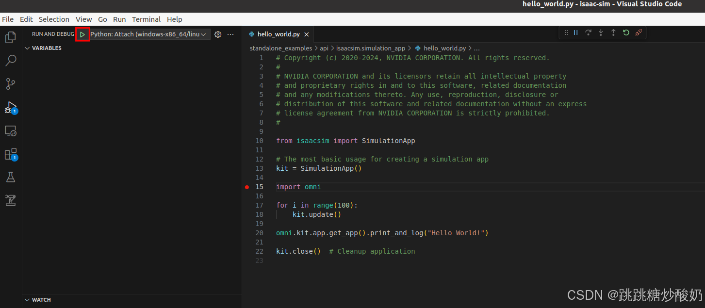 第三章、Isaac sim Python脚本（1）:配置vscode_isaac sim vscode-CSDN博客