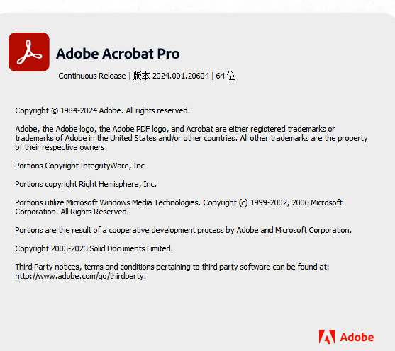 adobe acrobat pro 2024出现THIS APP HAS BEEN DISABLED——下面是解决方法——w有效！_this unlicensed adobe app has ...