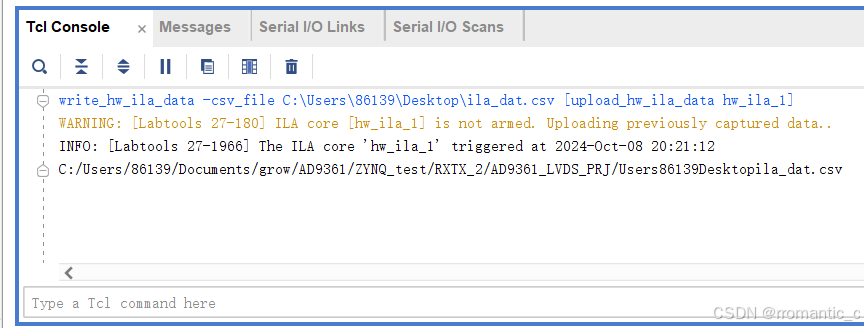 导出Vivado ILA数据至Matlab分析时域/频域波形_ila数据导出-CSDN博客