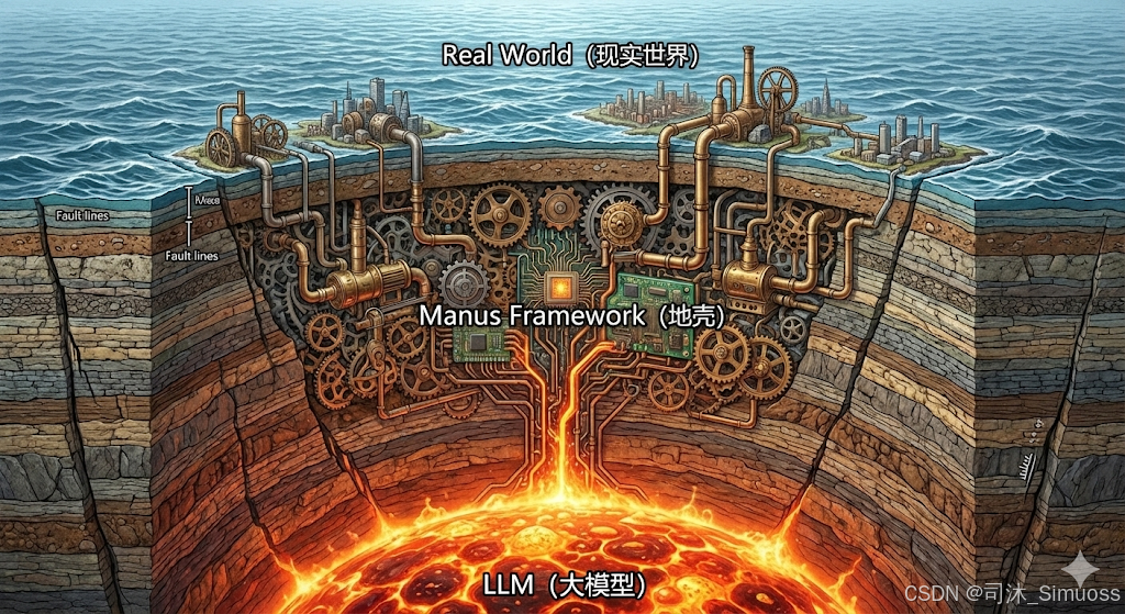 Manus 的技术护城河：不做“生鱼片”，要做“地壳”-CSDN博客