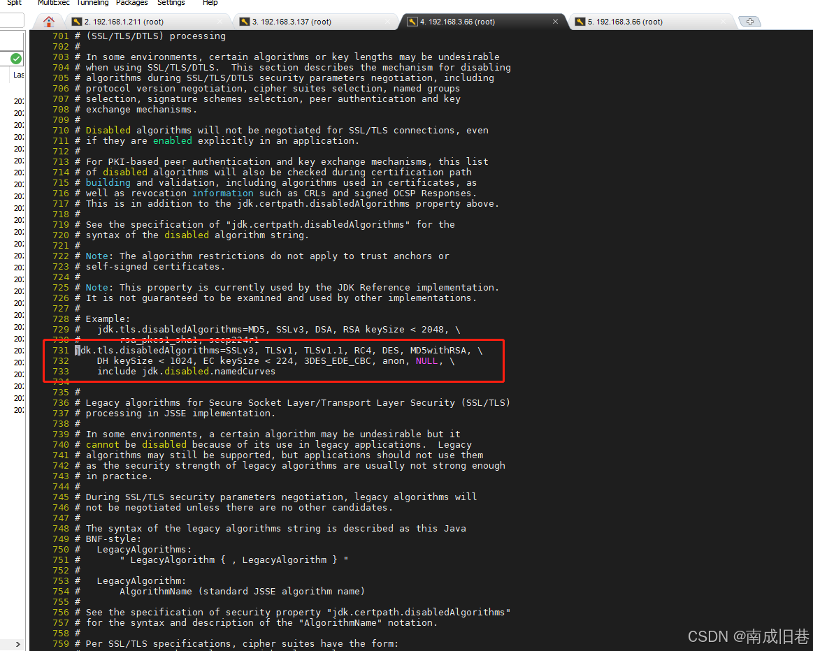 “the server selected protocol version tls10 is not accepted by client preferences [TLS13]“jdbc ...