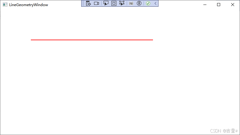 WPF系列十：图形控件LineGeometry_wpf pathgeometry-CSDN博客