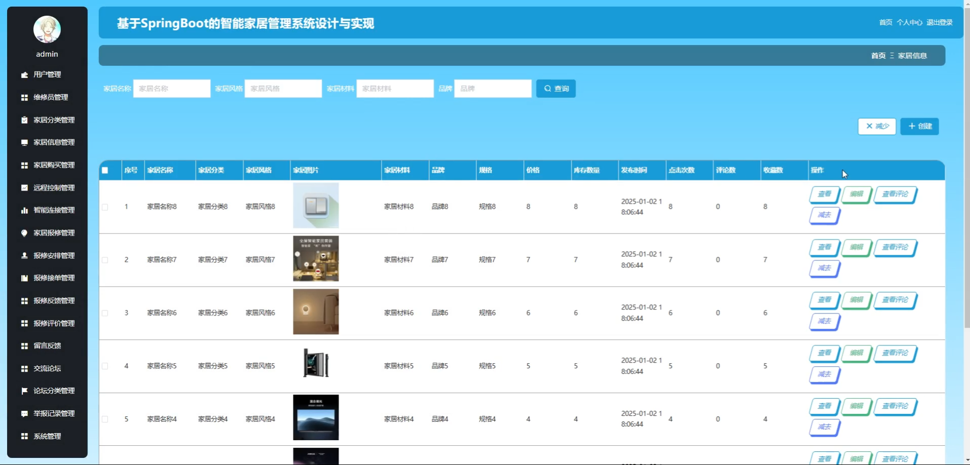 基于springboot的智能家居管理系统【java实战、java毕设、springboot实战项目、vue项目、java毕设必备、java最新毕业设计项目】 Csdn博客