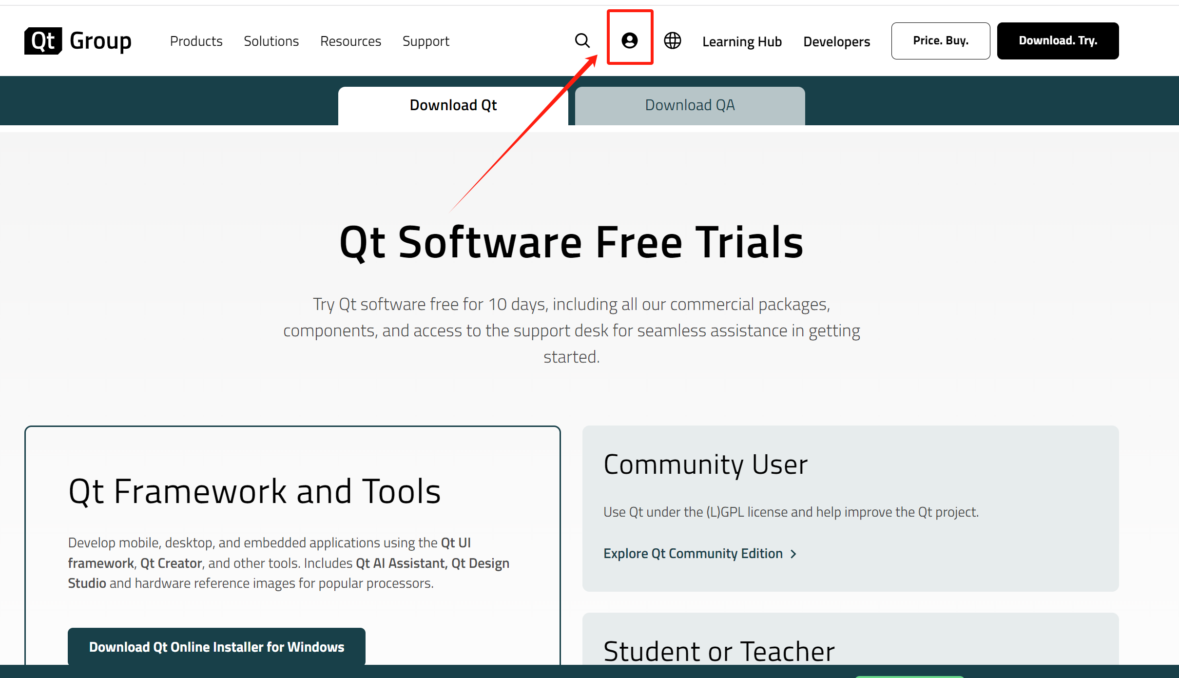 QT安装登录页面邮箱账号和密码提交后无法登录，显示qt account 的问题-CSDN博客