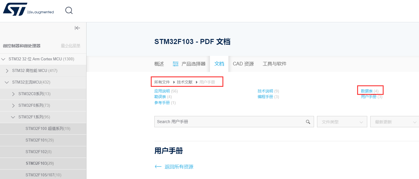STM官方中文手册下载-CSDN博客