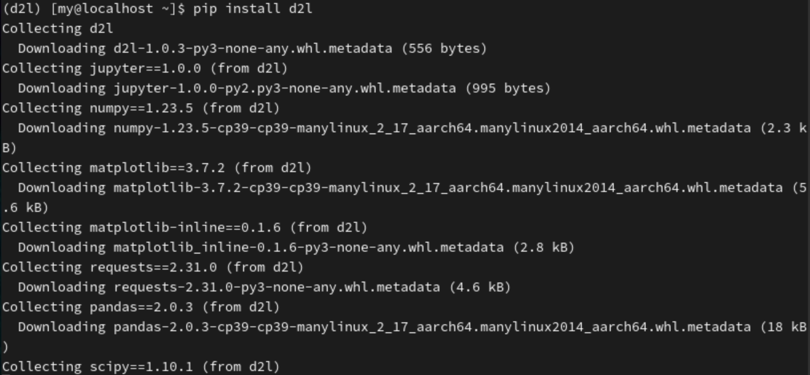 简单易懂的，在Mac的Linux虚拟机中配置深度学习（d2l）环境_macbook 深度学习通用配置-CSDN博客