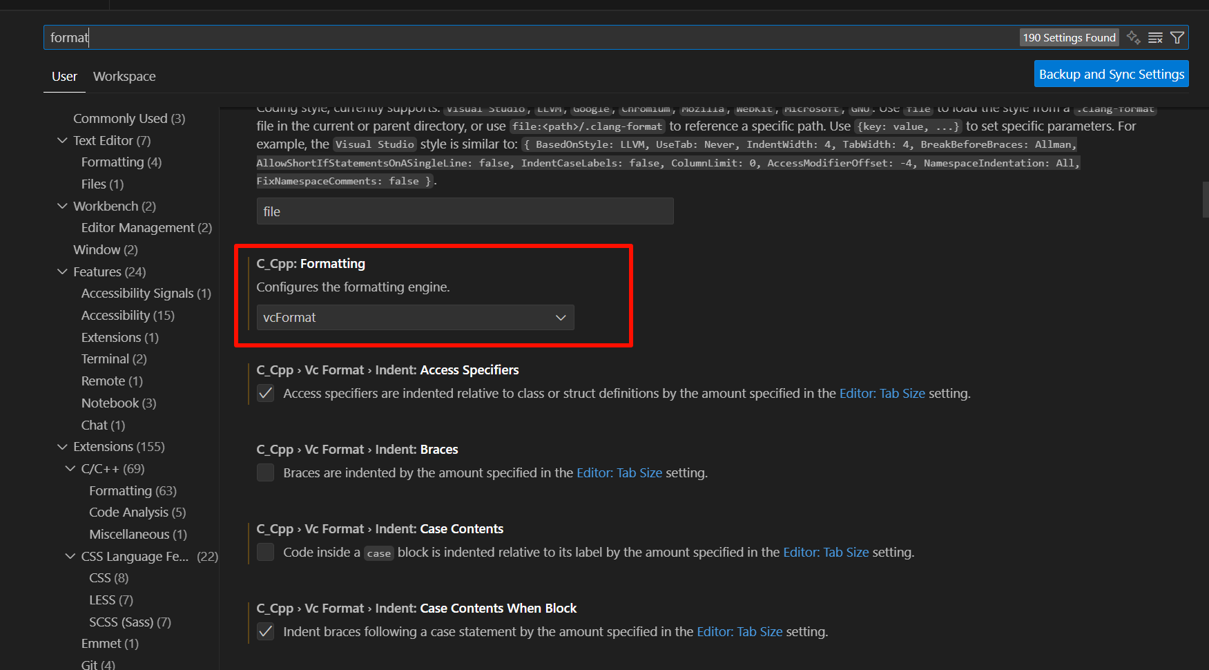 解决VScode缩进问题：case不缩进_vscode粘贴代码少了缩进-CSDN博客
