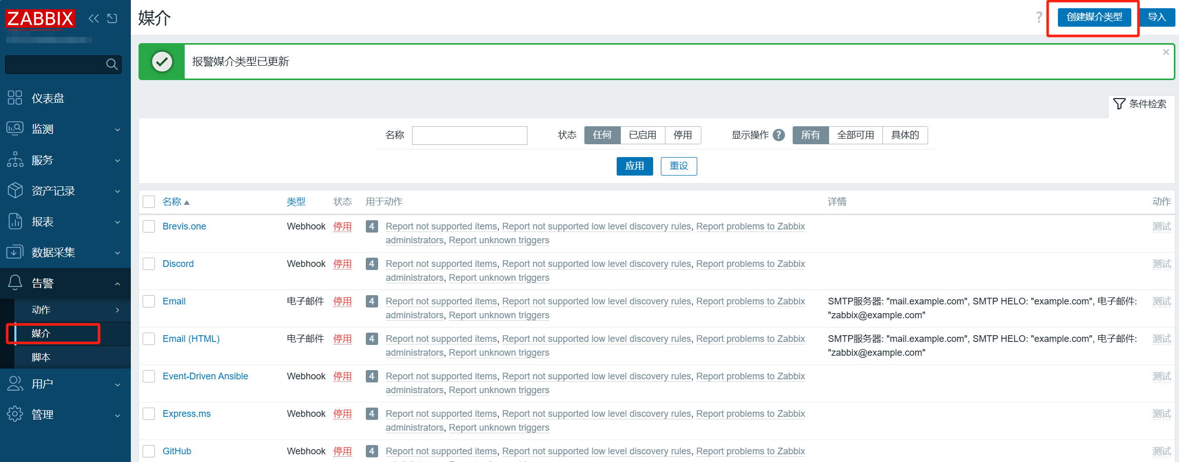 zabbix监控-企业微信webhook告警——TEXT格式-CSDN博客
