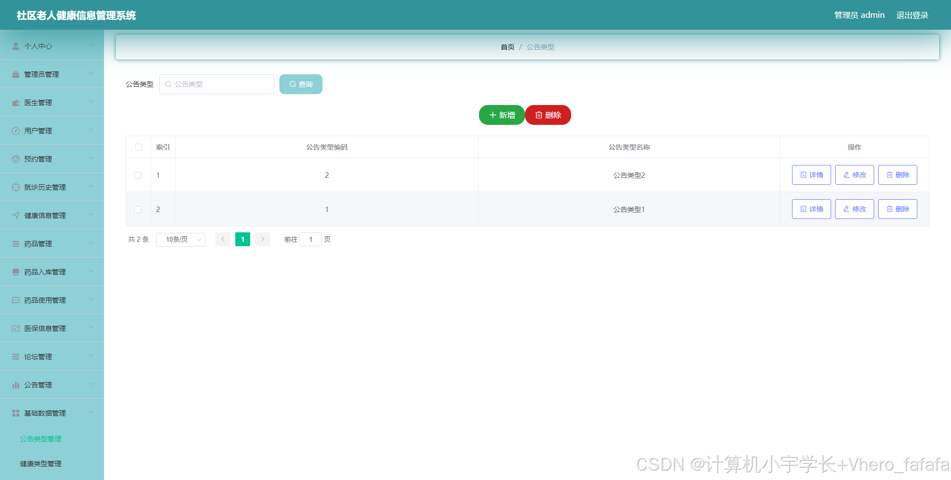 【毕业设计】基于springboot Vue的社区老人健康信息管理系统基于springboot社区老人健康信息管理系统的设计与实现课题成果的要求〔包括毕业设 Csdn博客