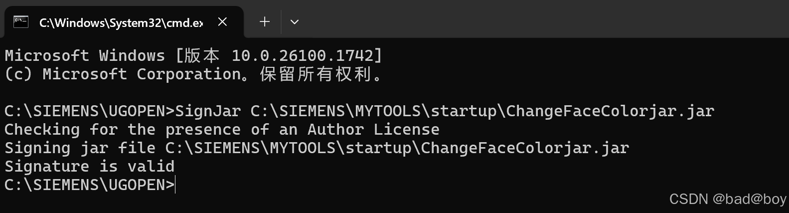 NX Open for java 二次开发SignJar签名-CSDN博客