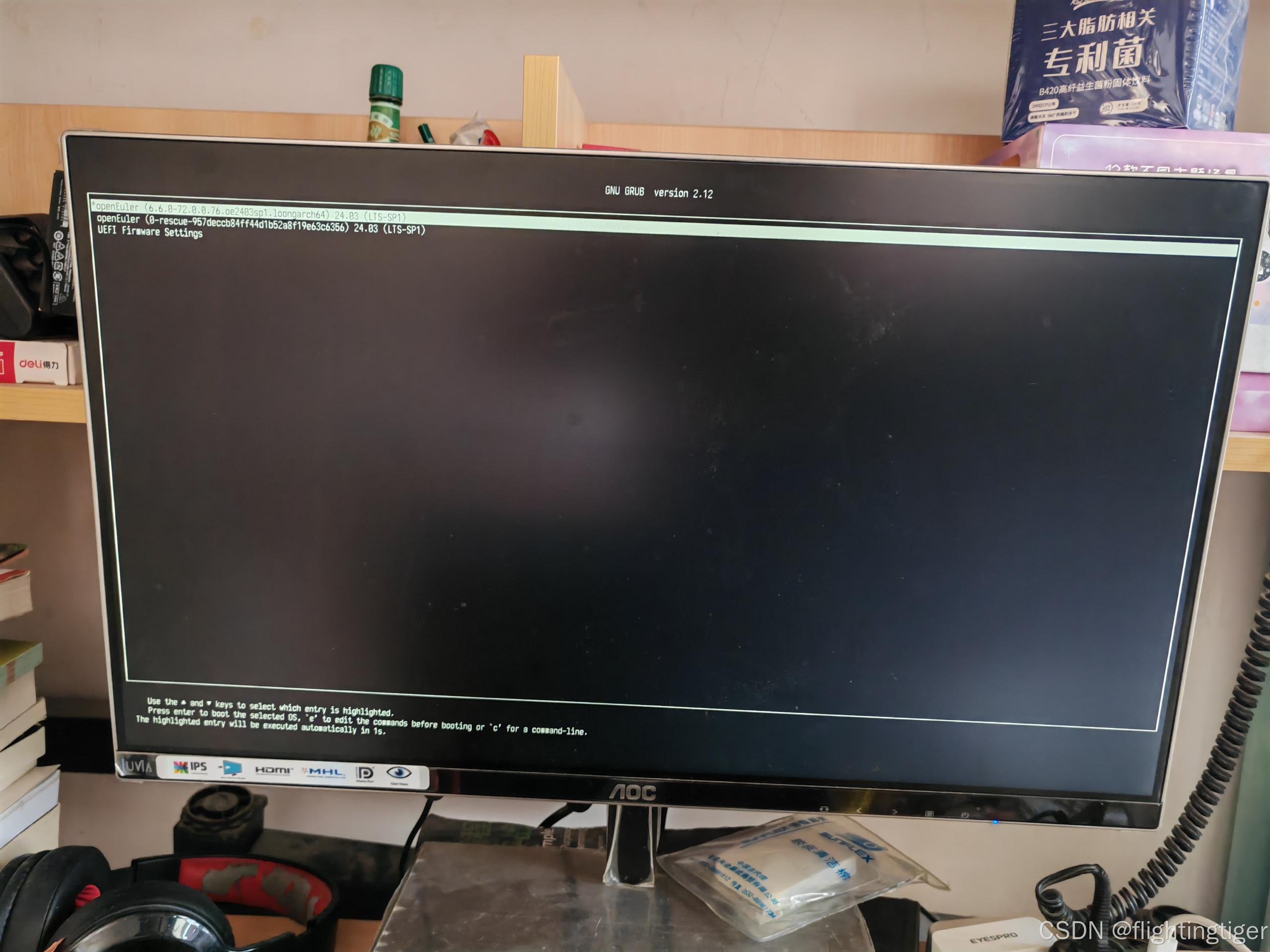 龙芯 3A6000 安装open euler（欧拉）24.03 LTS SP1 linux操作系统_龙芯系统下载-CSDN博客