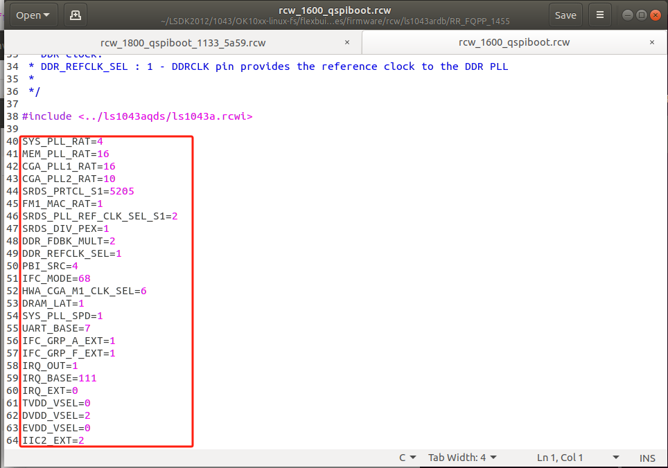 LS104x RCW_uboot rcw-CSDN博客