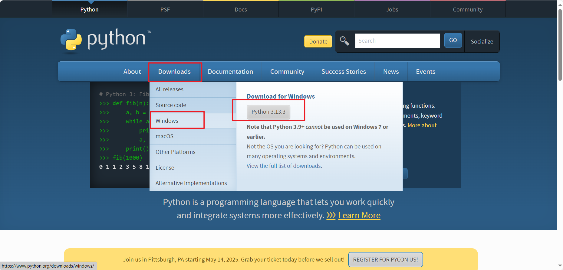 windows11安装python的详细步骤_win11下载python-CSDN博客