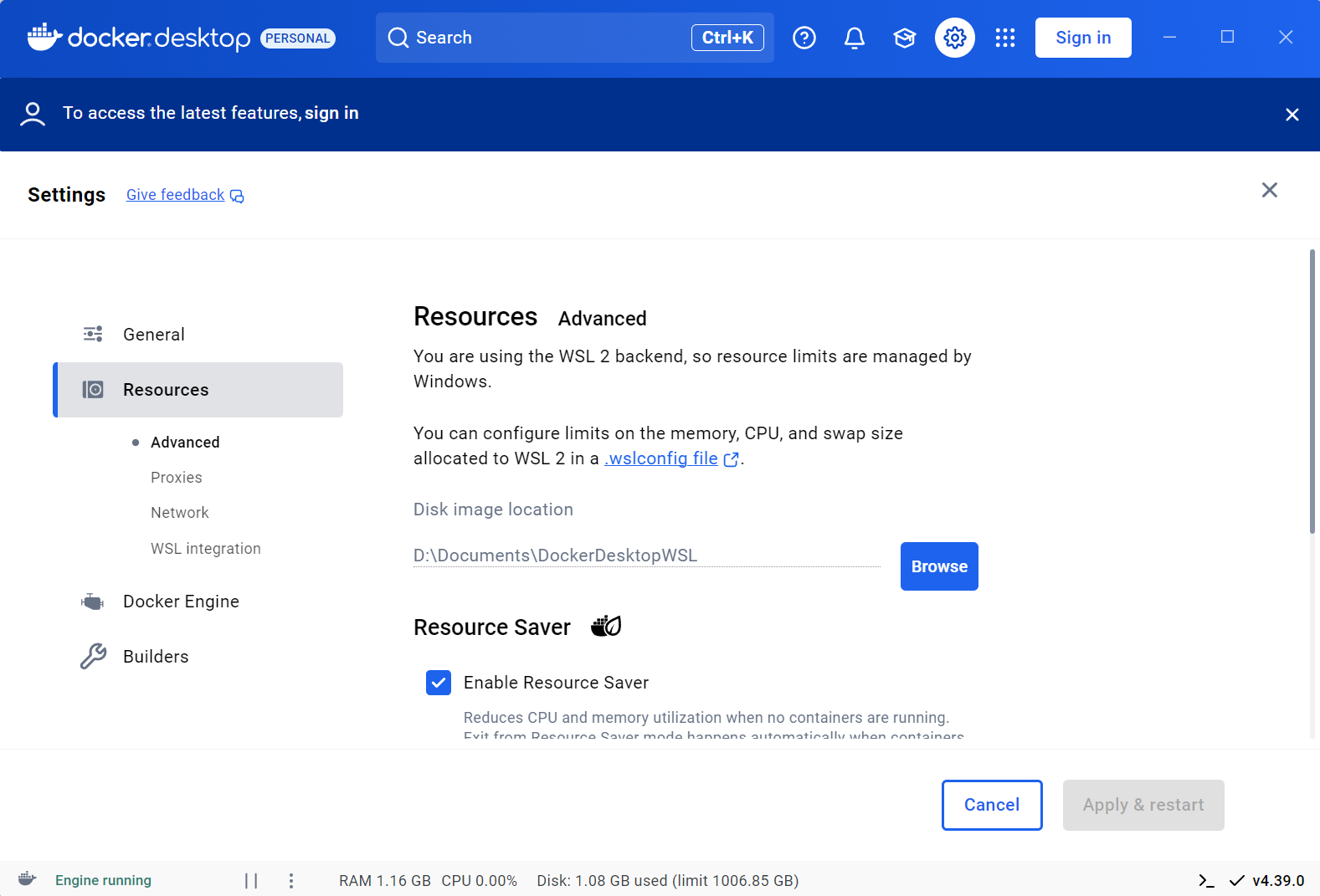 Docker Desktop安装在指定盘_docker指定安装位置-CSDN博客