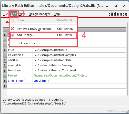 Candence笔记_cds.lib-CSDN博客