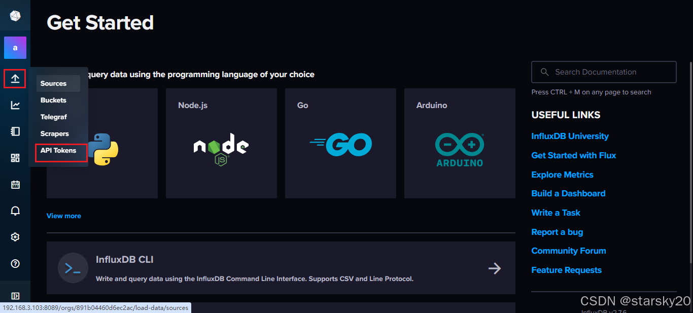 influxdb 2.x 时序数据库使用-CSDN博客