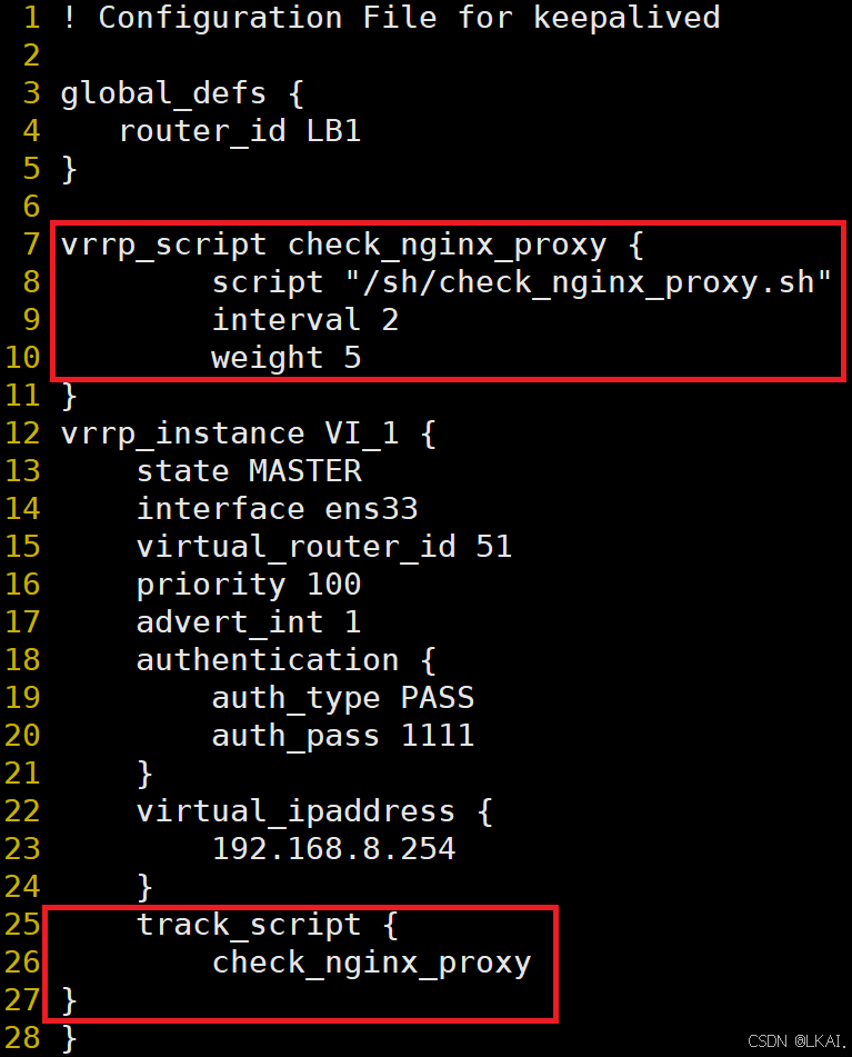 keepalived（VRRP）实现Nginx-lb高可用-CSDN博客
