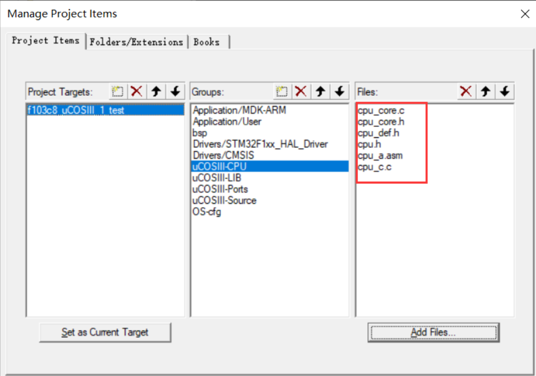 STM32F103C8T6移植uC/OS-III基于HAL库-CSDN博客