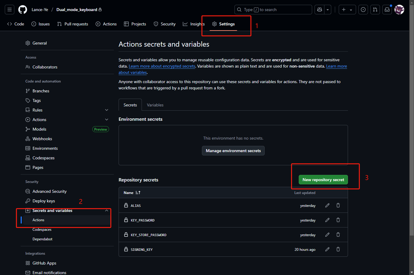 Android 最全的自动化Keystore本地签名和Github Action自动打包工作流_github打包apk-CSDN博客